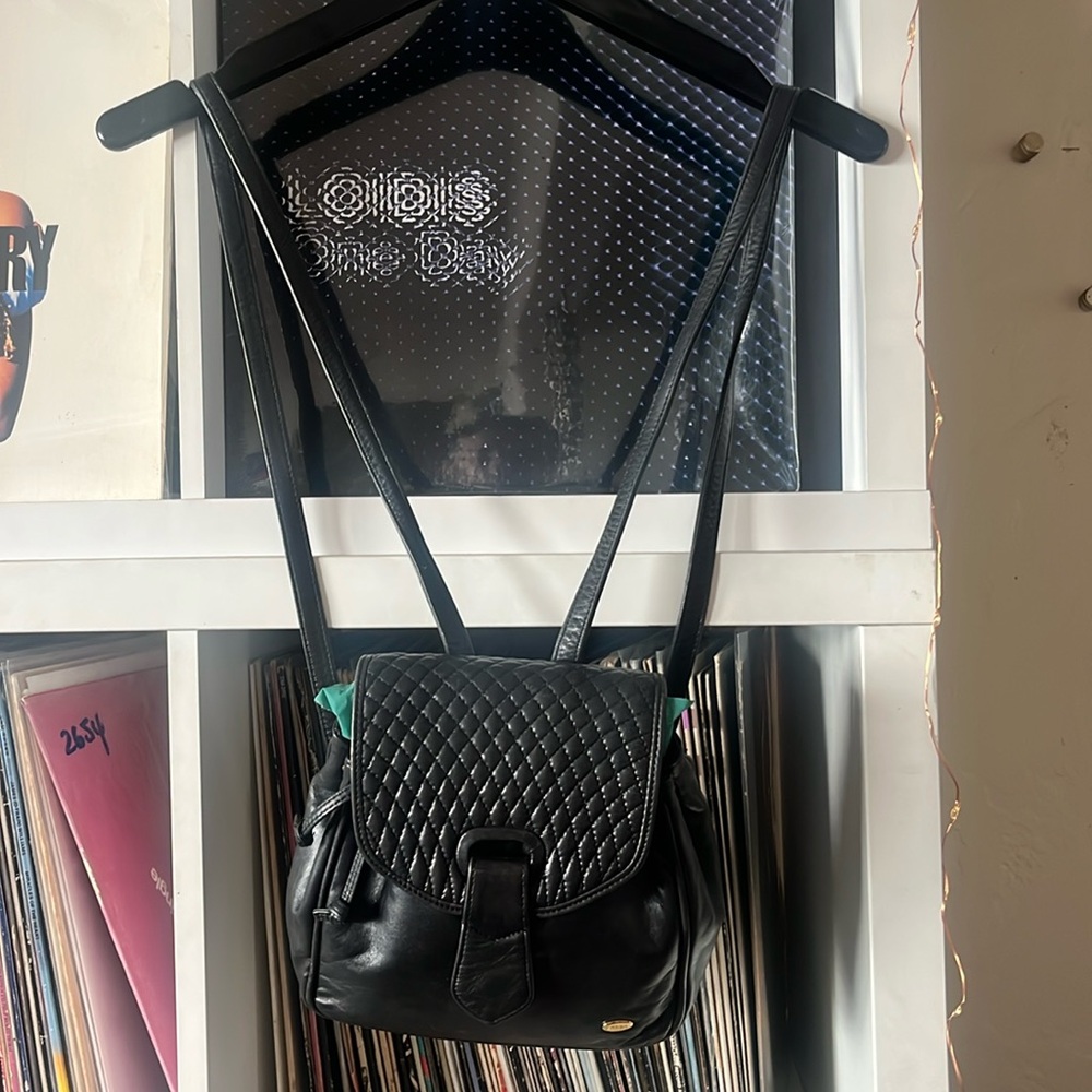 Bally Quilted Genuine Leather Mini Backpack - Gem